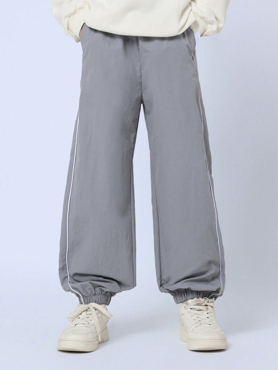 SUMWON Tween Girls Comfy 90's Nylon Jogger Pant | SHEIN UK