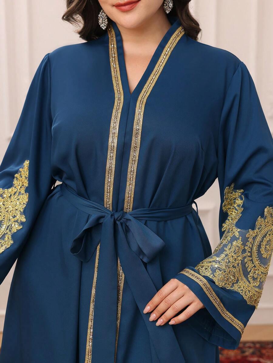 Al Najma Plus Size Women Turkish Style & Arabic Traditional Long Dress ...