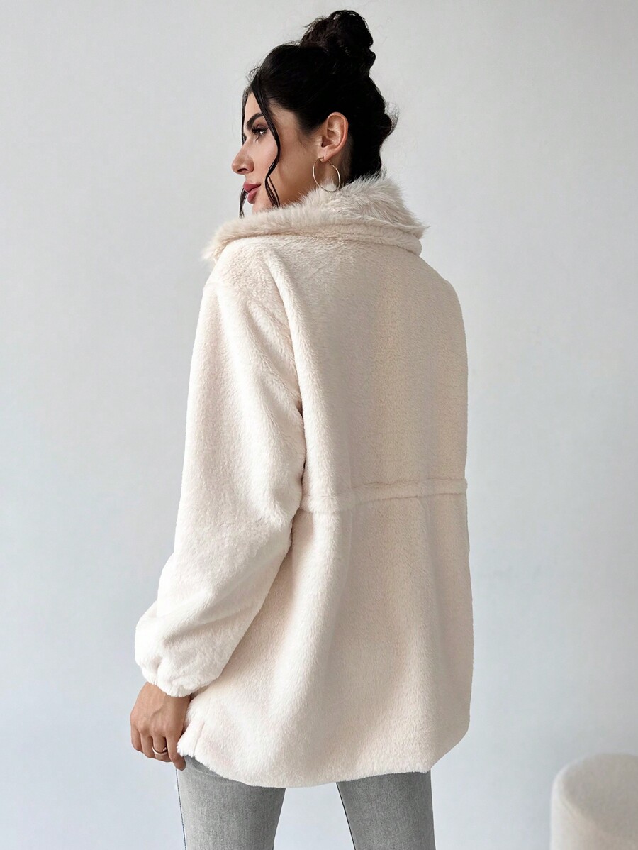 Firerie Vrouwen Fluffy Jassen | SHEIN Nederland