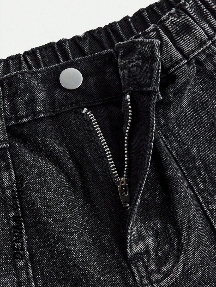 DENIMLY TWEEN GIRL Y2K URBAN STREET DAILY FASHION BOHO MULTI POCKETS ...