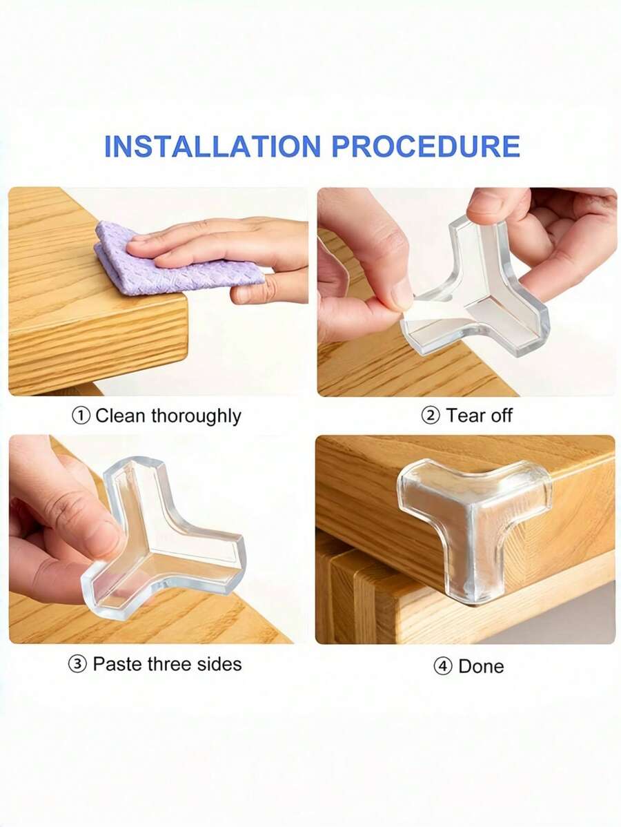 4/8/12Pcs Safety Table Corner Protector, Furniture Anti-Collision ...