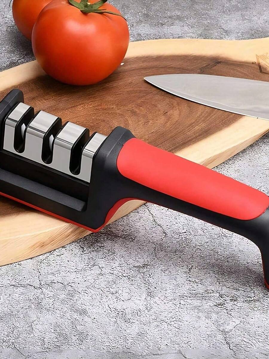 1 Pc Kitchen Multi-Function Three-Level Knife Sharpener Quickly And ...
