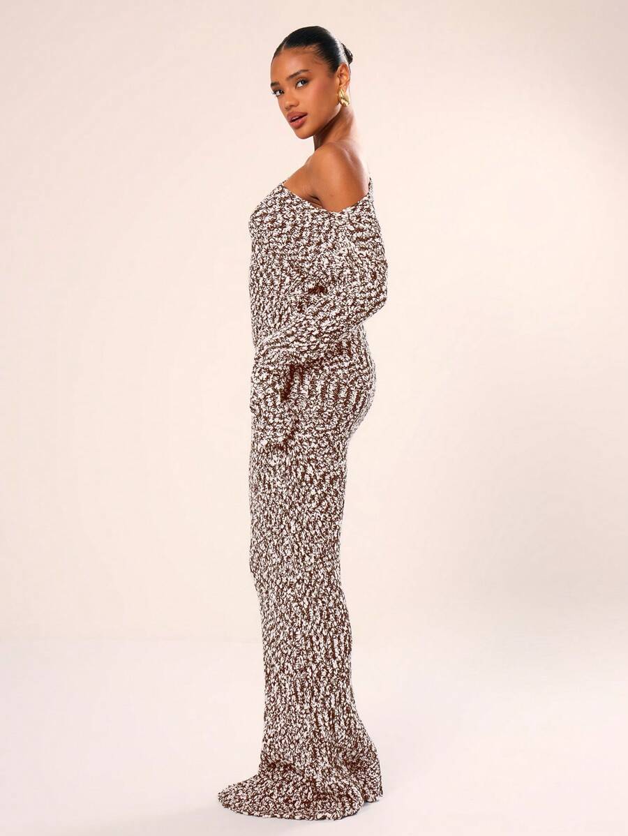 MUSERA Dresses Slouchy Maxi Chunky Knit Sweater Dress Spring Casual ...