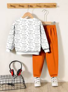 SHEIN Süßer Löwenjunges Cartoon, orangener fröhlicher Löwe, Familie ...