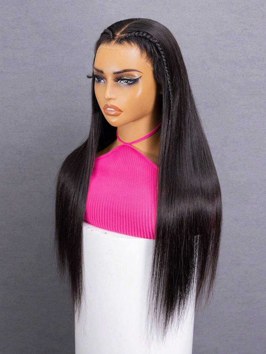 Pre-Braid Style 9x6 M-Cap Straight Wear Go Wig 180% 18-26 Inch Pre ...
