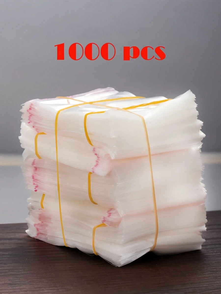 SHEIN 1000pcs Thick Transparent Opp Bags For Gift Packaging Valentine's ...