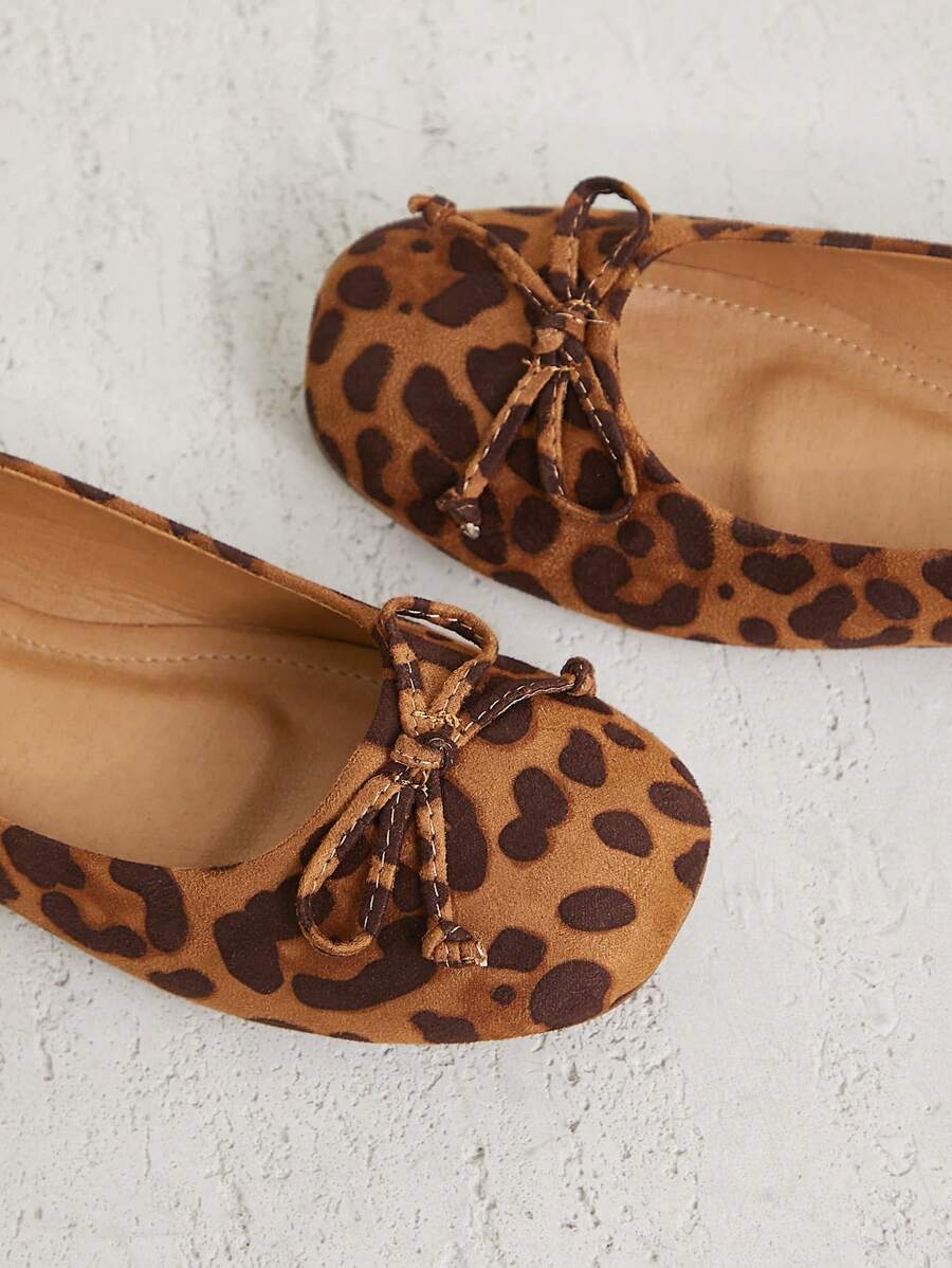 SHUZIA Women's Glamorous Square Toe Vallerina Shoes With Bows Valentine ...