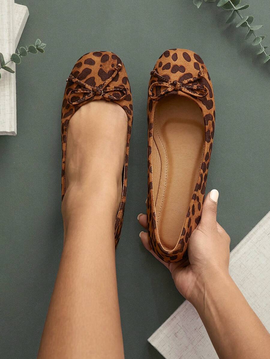 SHUZIA Women's Glamorous Square Toe Vallerina Shoes With Bows Valentine ...