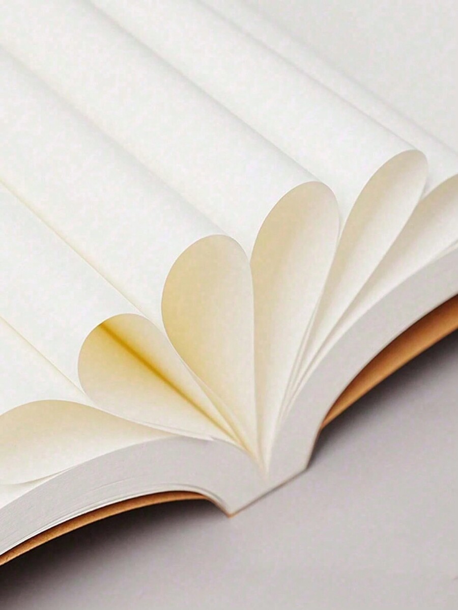 SHEIN 1pc Thickened A5 Blank Leather Notebook For Sketching, Drawing ...