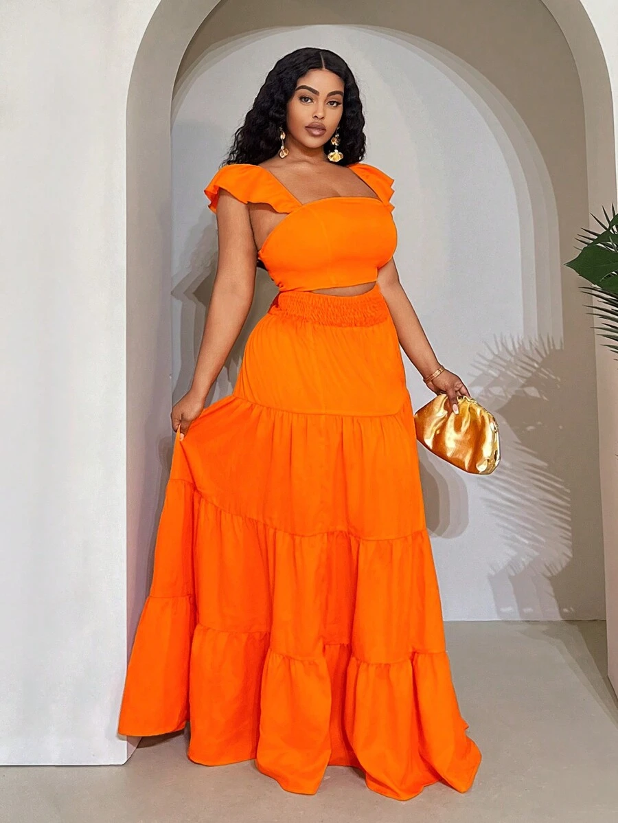 SHEIN Slayr New Styles For 2025 Vacation Flying Sleeve Whipping ...