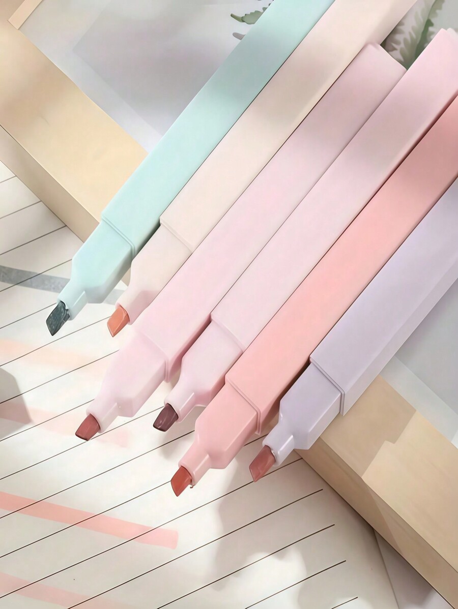 6/12 Bagged Square Highlighters, Beautiful Chiseled Highlighters, Eye ...