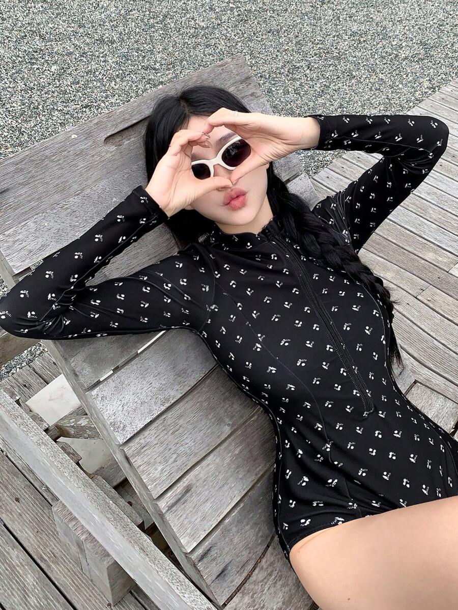 DAZY Maillot de bain une pièce pour femmes, décontracté, resort, sexy ...