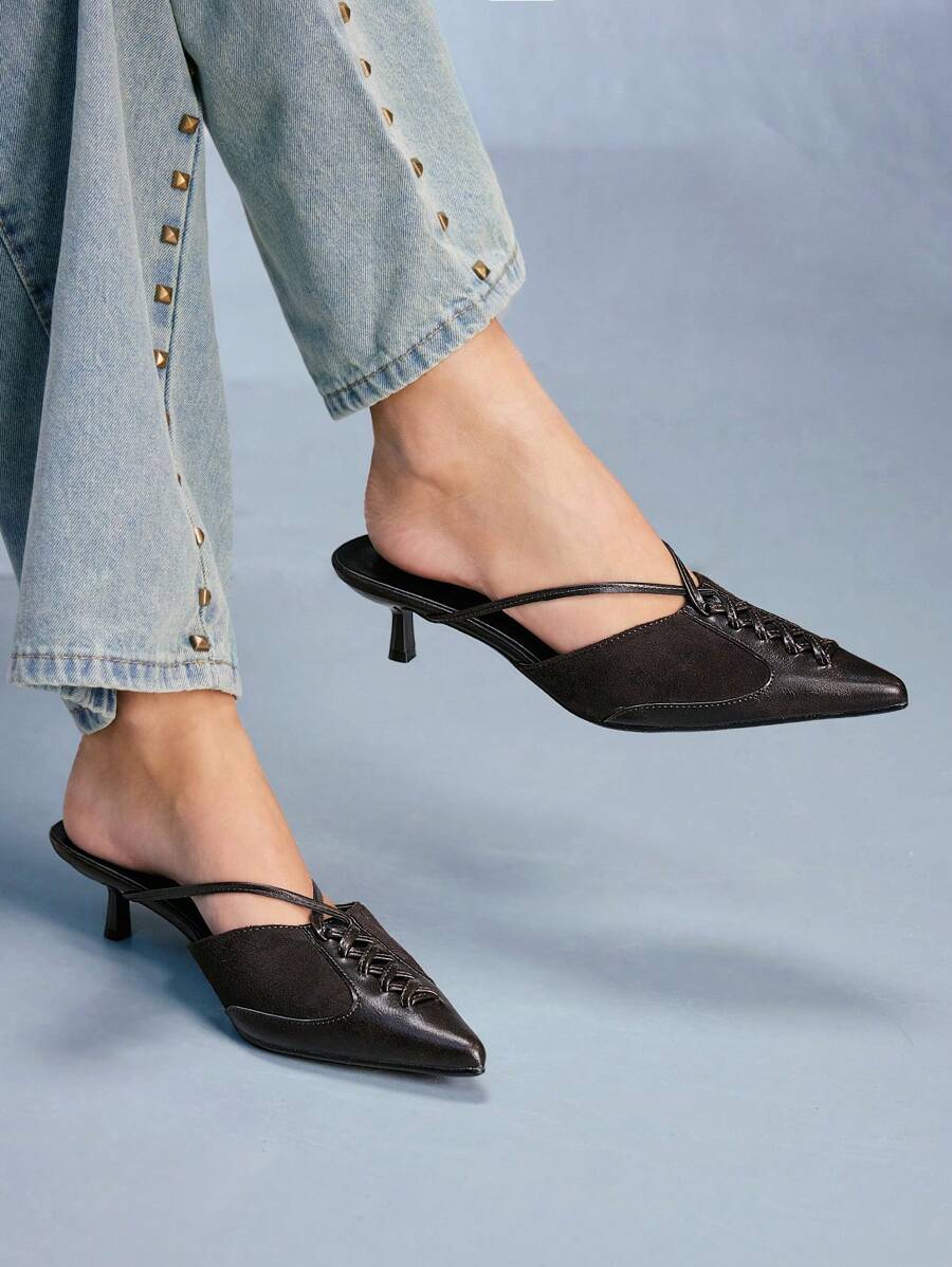 Cuccoo CUCCOO GRLICON New Red Pointed Toe Closed Toe Slim High Heel ...