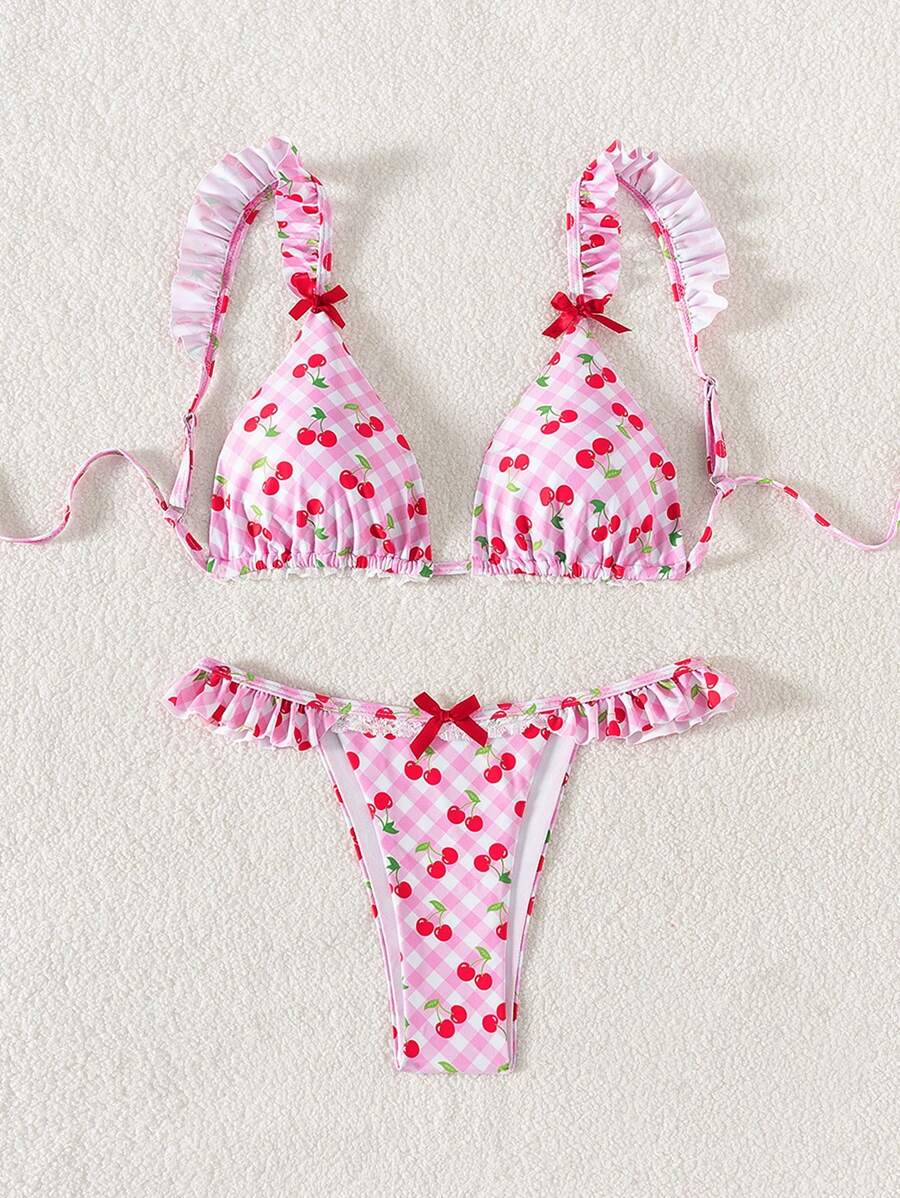 Springbreak Womens Beach Outfits Summer Swimwear For Women Colorful 6801