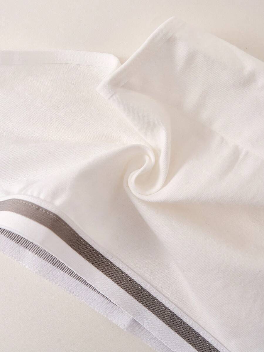 6 peças/conjunto de meninas adolescentes moda simples carta nuvem ...