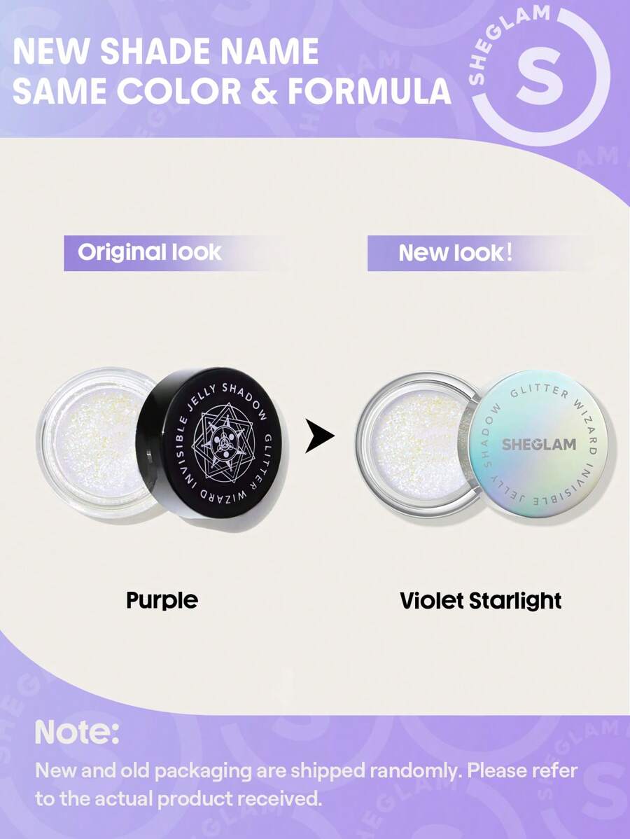 SHEGLAM Glitter Wizard Invisible Jelly Shadow Valentine's Day Decor ...