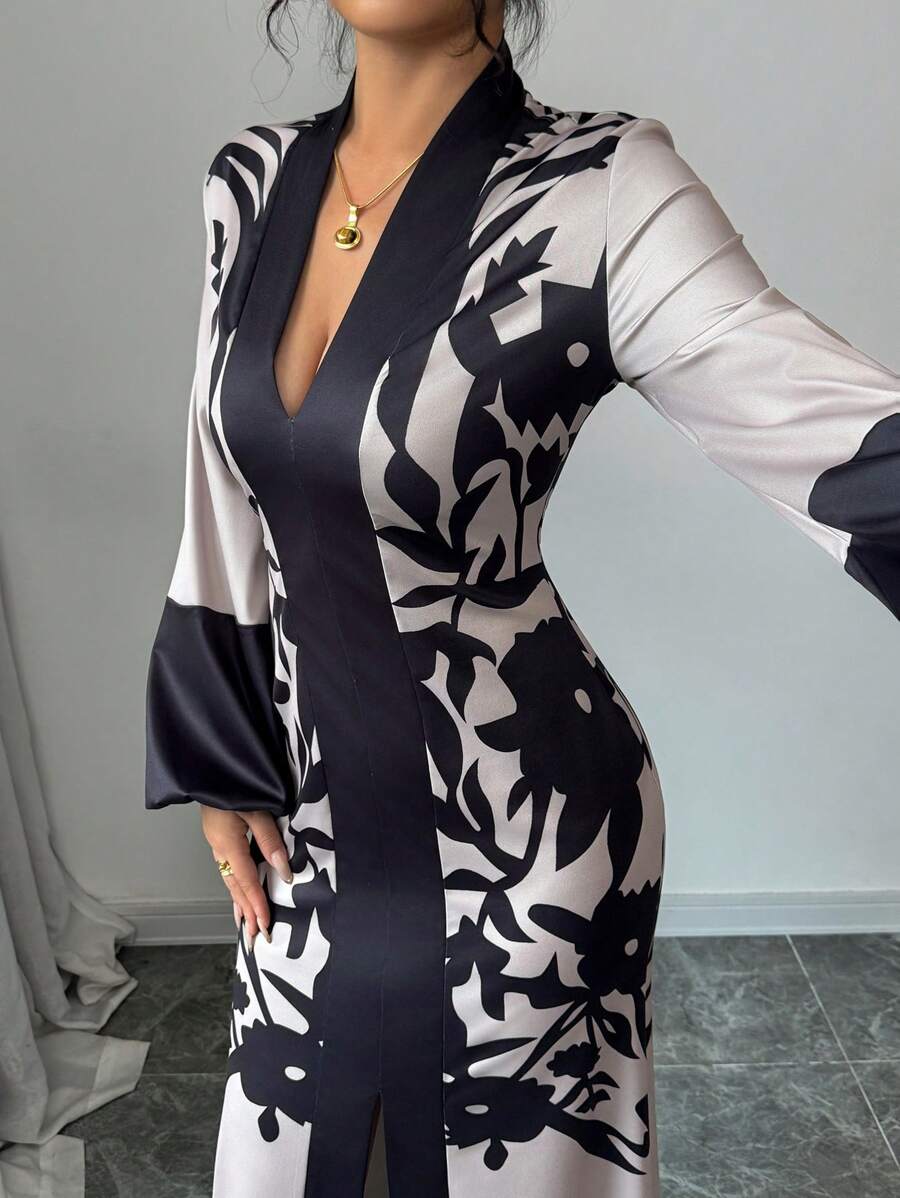 SHEIN Relaxiva New Women's European And American Style Fitted Waist ...