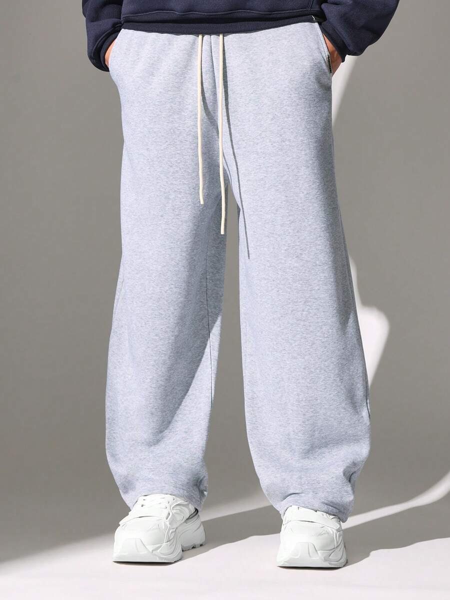 SUMWON Jogger essenziale di peso elevato con vestibilità a barilotto ...