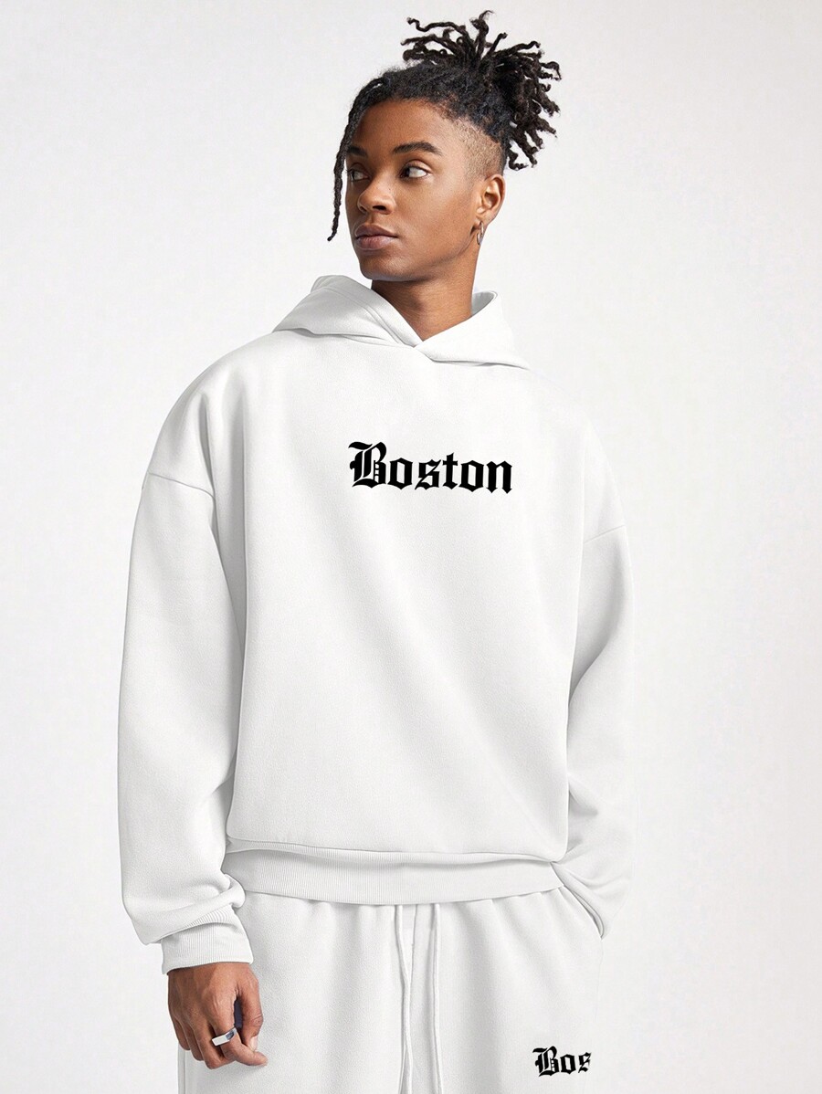 Manfinity StreetEZ Conjunto de sudadera con capucha de estilo casual y ...