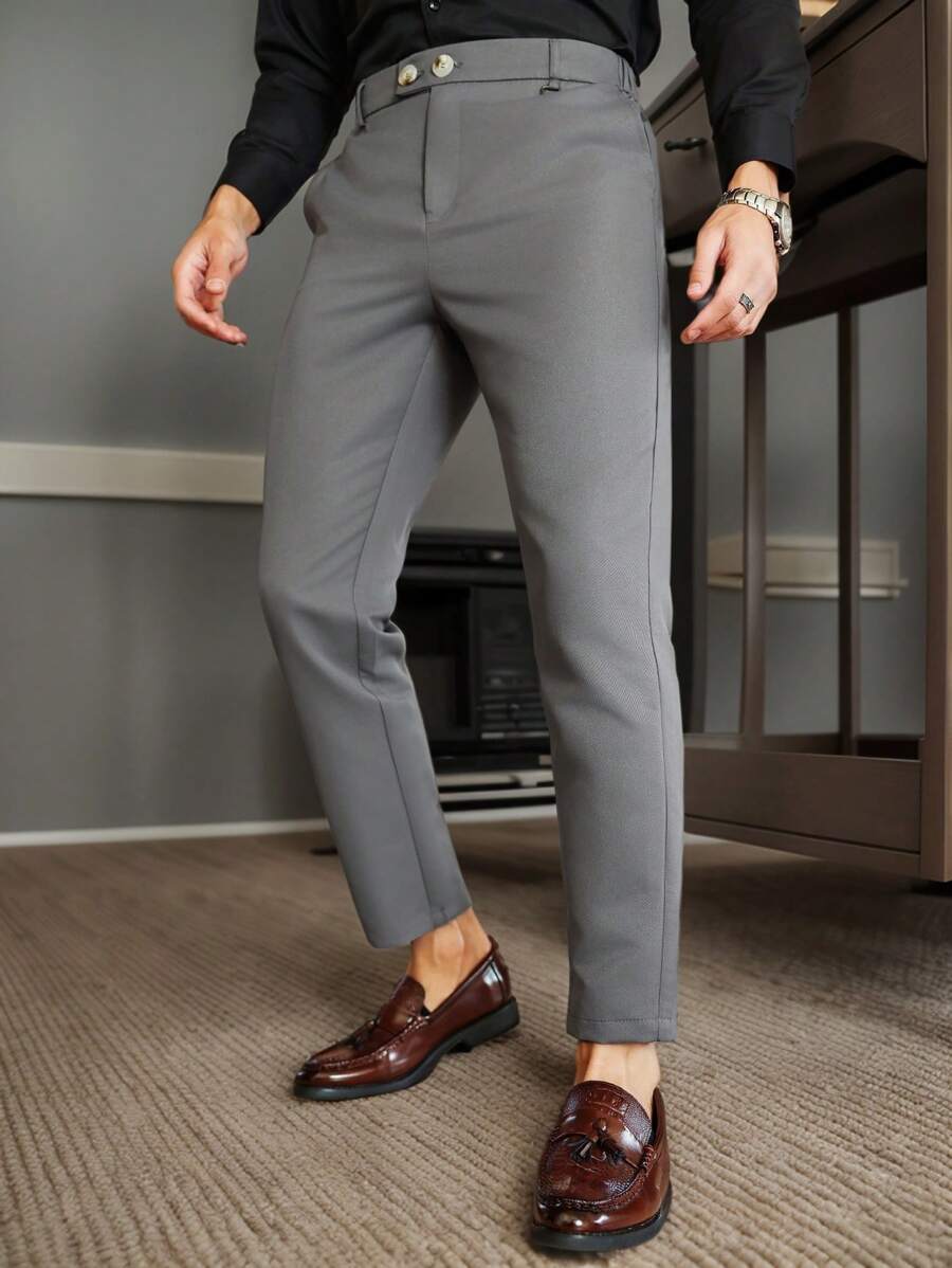 Manfinity Mode Manfinity Mode Men's Straight-Leg Casual Fashion ...