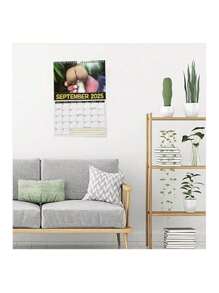 1 pieza Calendario 2025 del hongo talla grande grande del mundo ...