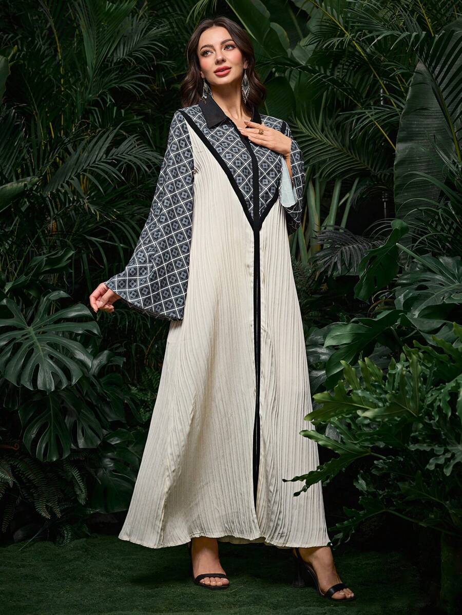 SHEIN Najma 2025 Spring New Arrival Elegant Long Dress, Minimalist ...