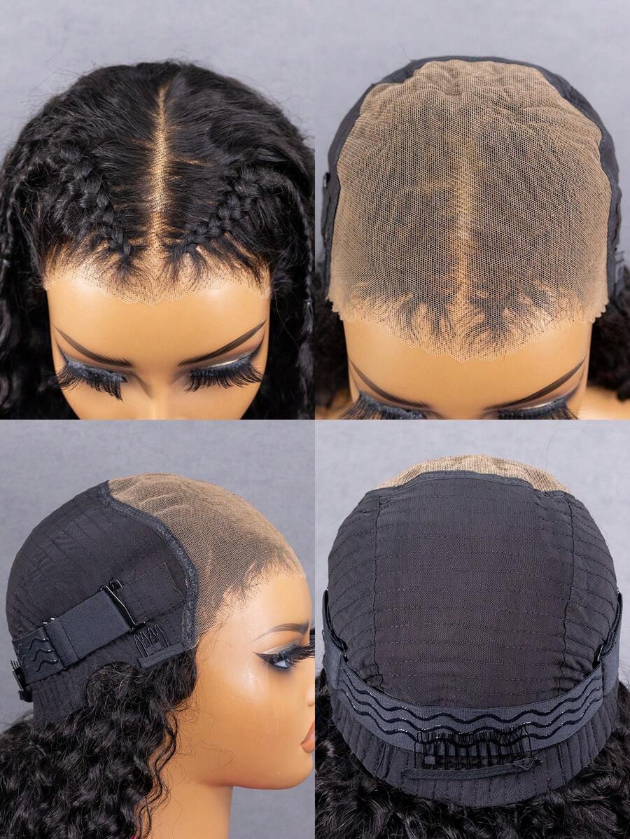 Pre-Braid Style 9x6 M-Cap Water Wave Wear Go Wig 180% 18-26 Inch Pre ...