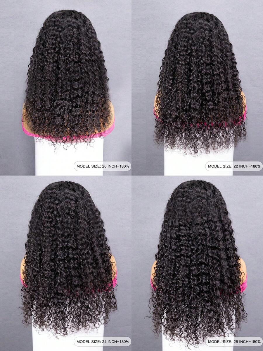 Pre-Braid Style 9x6 M-Cap Water Wave Wear Go Wig 180% 18-26 Inch Pre ...