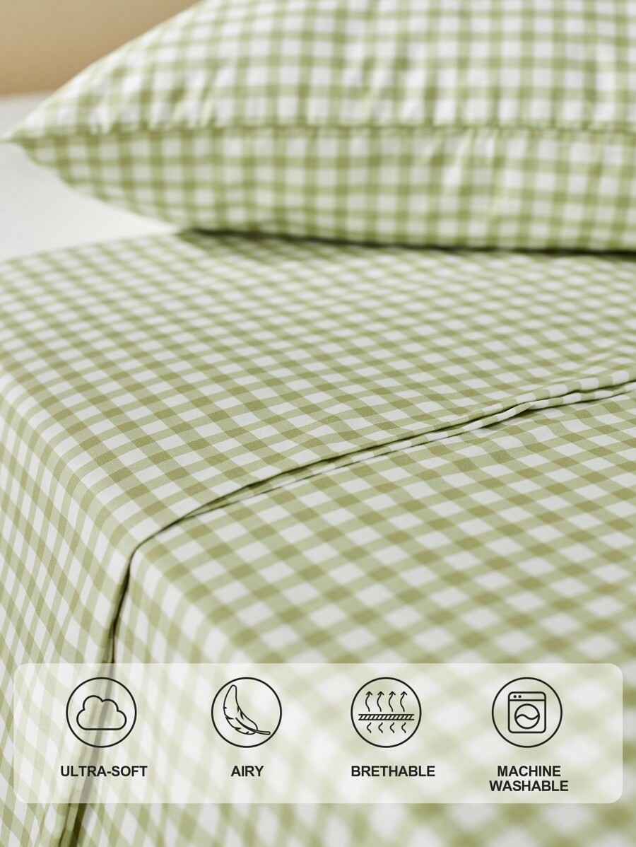 Cirelle 1pc Printed Flat Sheet, Soft & Breathable, Chic Lovely ...