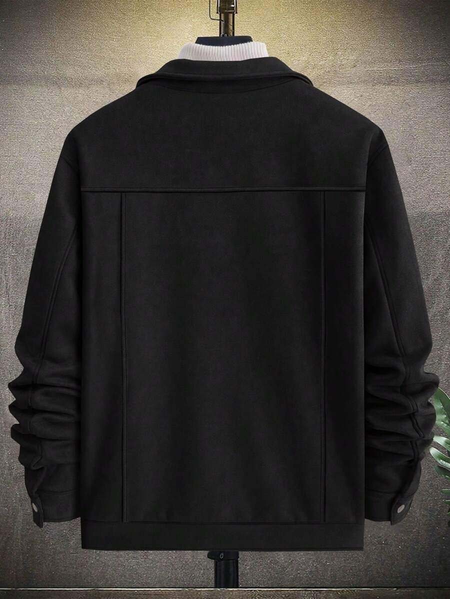 Manfinity Dauomo Men's Retro American Style Casual Business Elastic ...