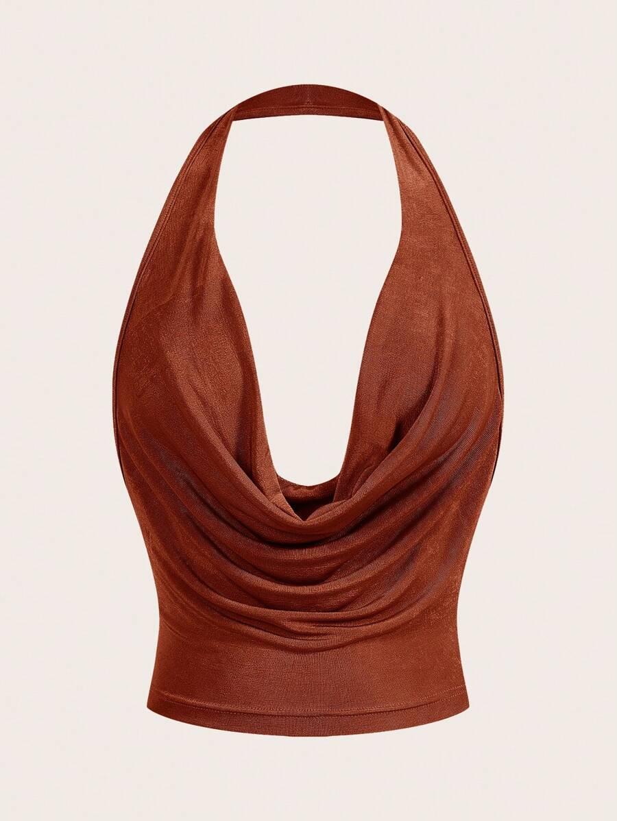 Sweetina Women Scoop Neck Sleeveless Cropped Y2K Red Sexy Top, Stylish ...
