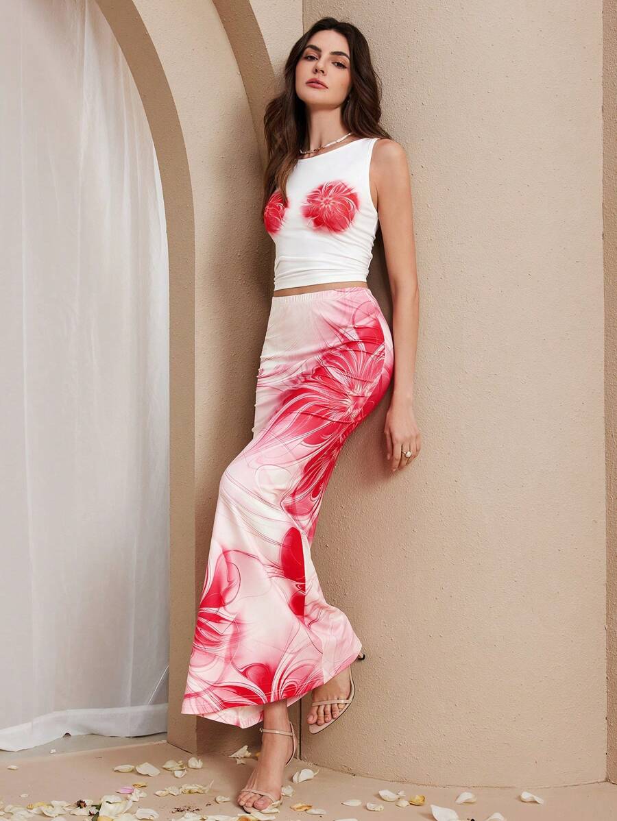 Almamuse Women Slim Fit Sleeveless 2-Piece Set | SHEIN USA