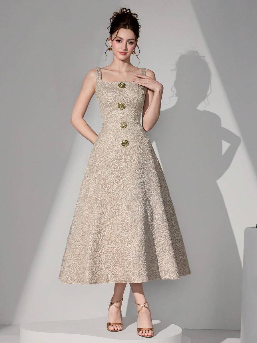 Poshira Fancy Formal Dress Wedding Guest Dress For Women, Music ...