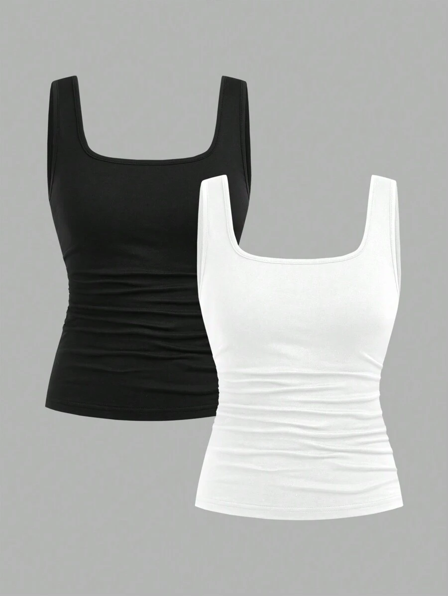 Streecool Kids 2pcs/Set Teen Girls Minimalist Casual All-Match ...