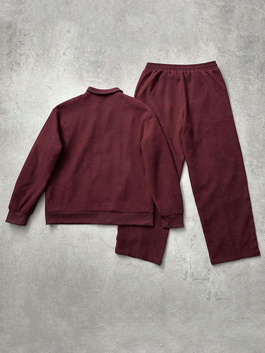 Manfinity EMRG Ensemble veste et pantalon avec garniture contrastée ...