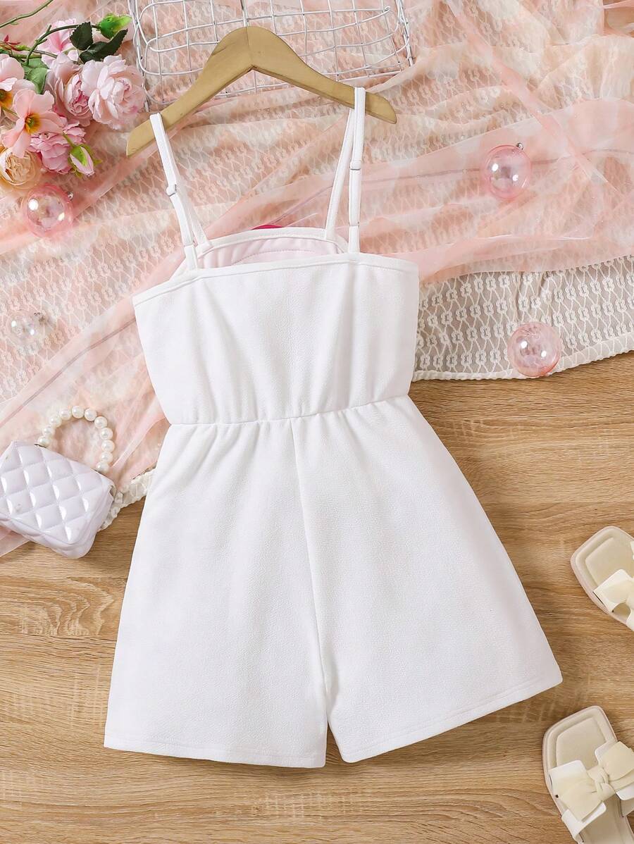 Tween Girls' Elegant Commuter Banquet Mesh 3D Rose Floral Camisole ...