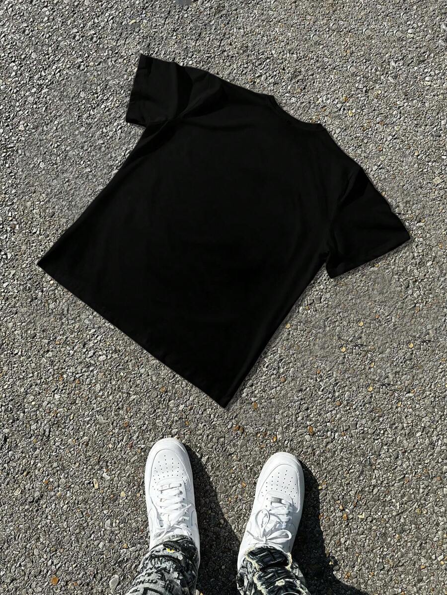 Manfinity RSRT Plus Size Men's Palm Tree Print Short Sleeve T-Shirt ...