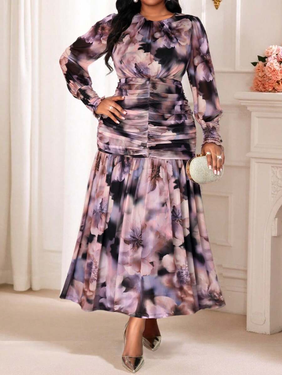 SHEIN Lady Spring And Summer Casual Elegant Boho Woven Stand Collar ...