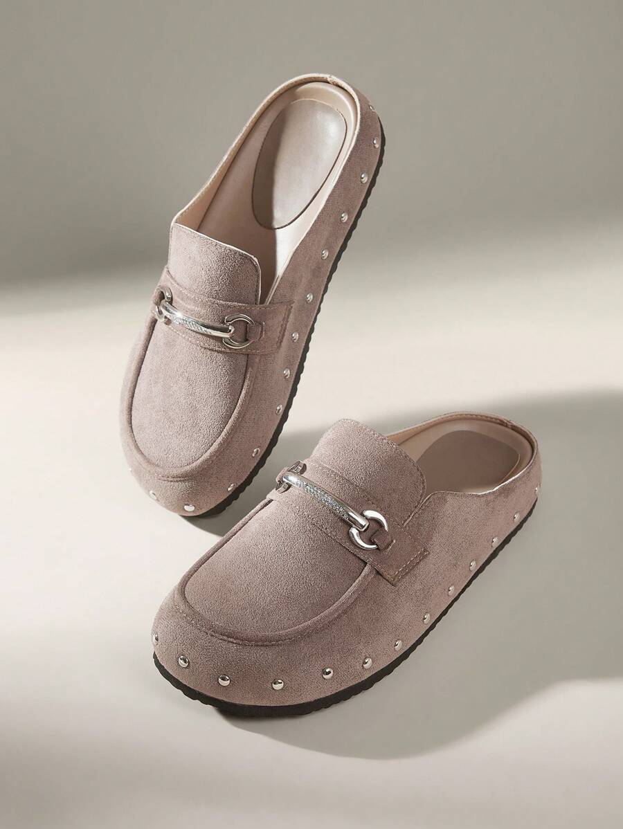 Solecia Women Rivet Decorated Fashion Flat Shoes Spring Shoes Spring ...