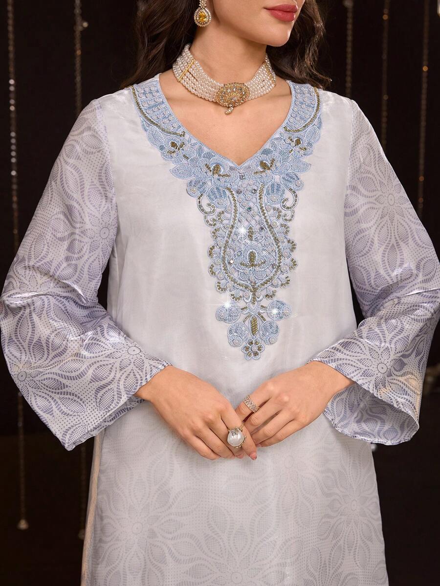 SHEIN Najma Women Turkish Maxi Dress & Traditional Abaya | SHEIN UK