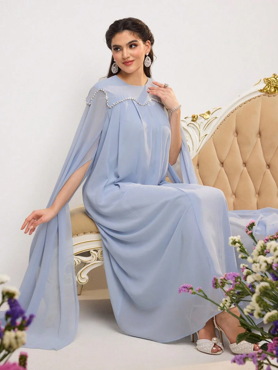 SHEIN Najma Women's Traditional Turkish & Arabic Style Maxi Dress ...