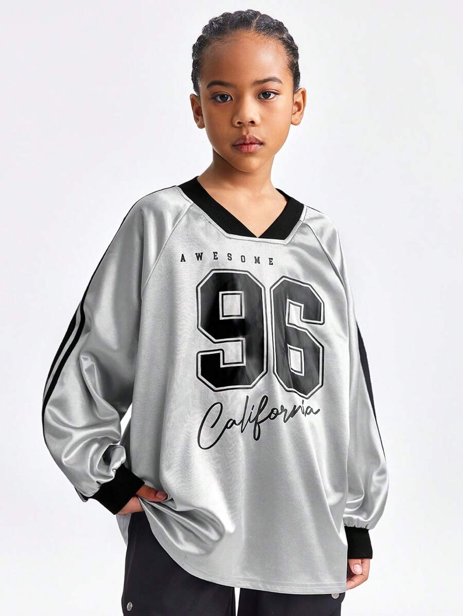 Coolane Kids Tween Girls Spring/Summer Sportswear Number Pattern ...