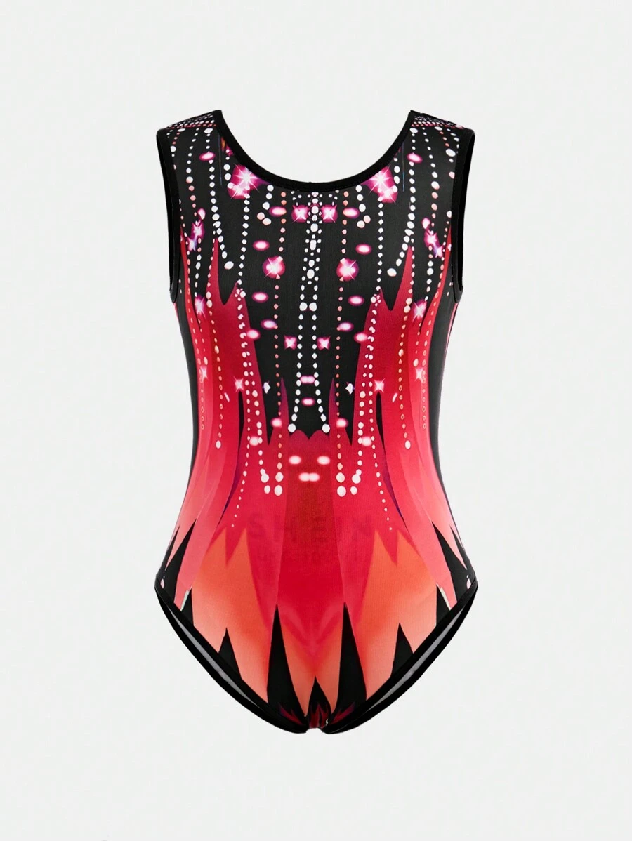 SHEIN Tween Girls Activewear Set, Sparkling Dance Leotard, Ballet Tutu ...