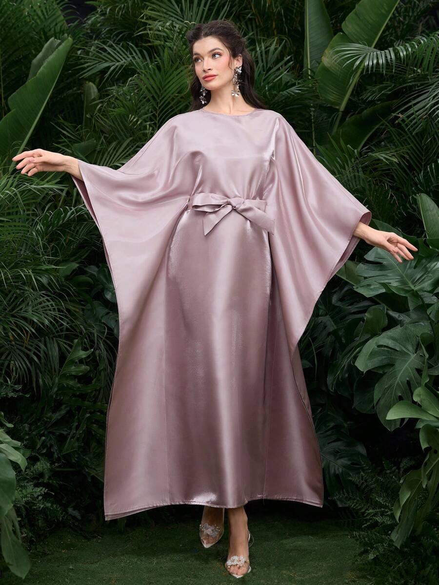 SHEIN Najma Women's Turkish Maxi Dress & Arabic Traditional Abaya ...