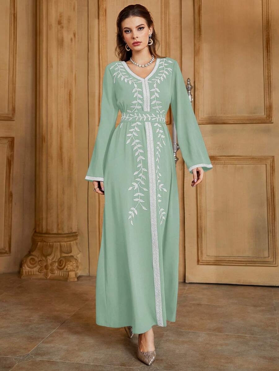 Al Najma Turkish Long Robe, Arabian Traditional Gown | SHEIN USA