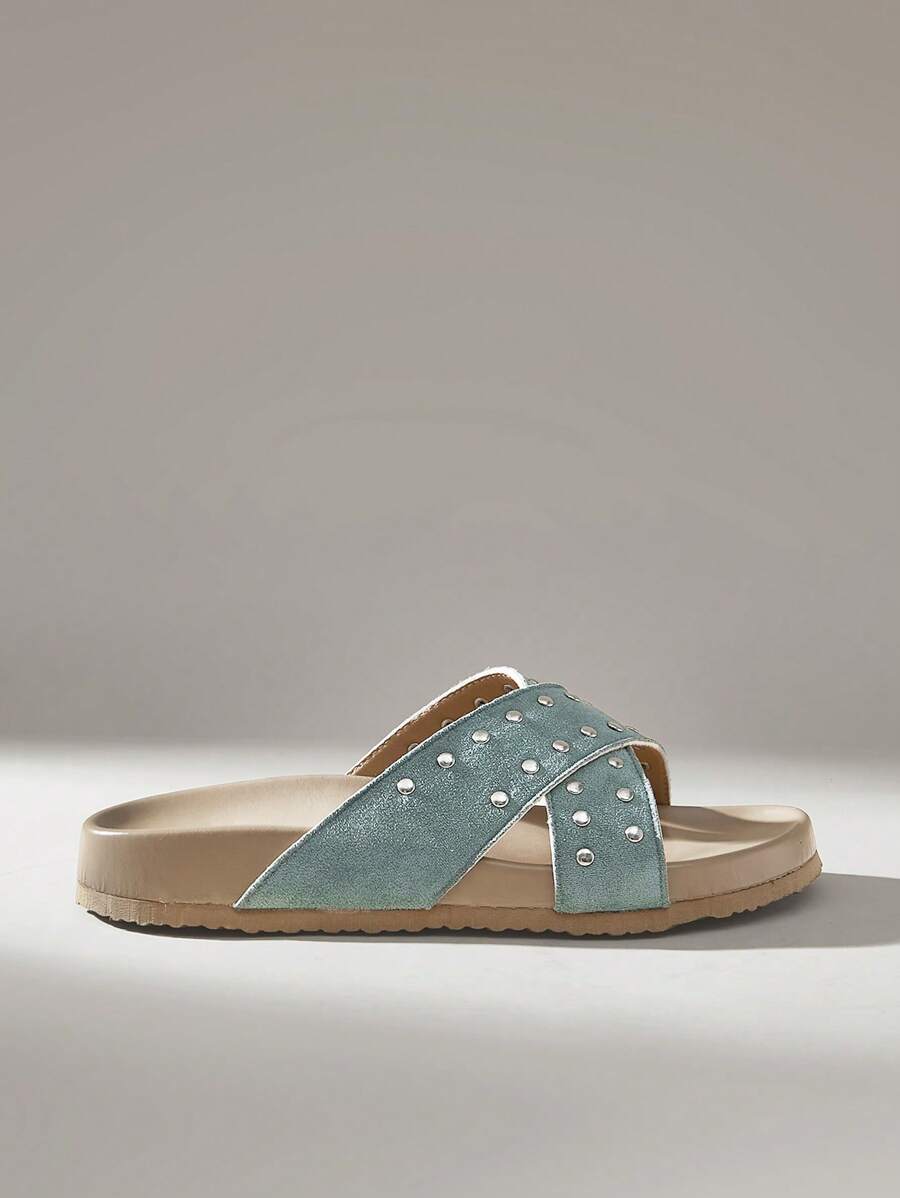 Solecia Women's Brown Open Toe Summer Casual Lace Up Flat Sandals ...