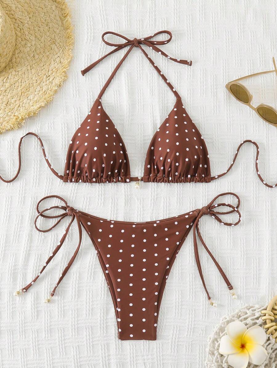 Swim Vcay Conjunto de Maiô Bikini Estampa Aleatória para Primavera ...