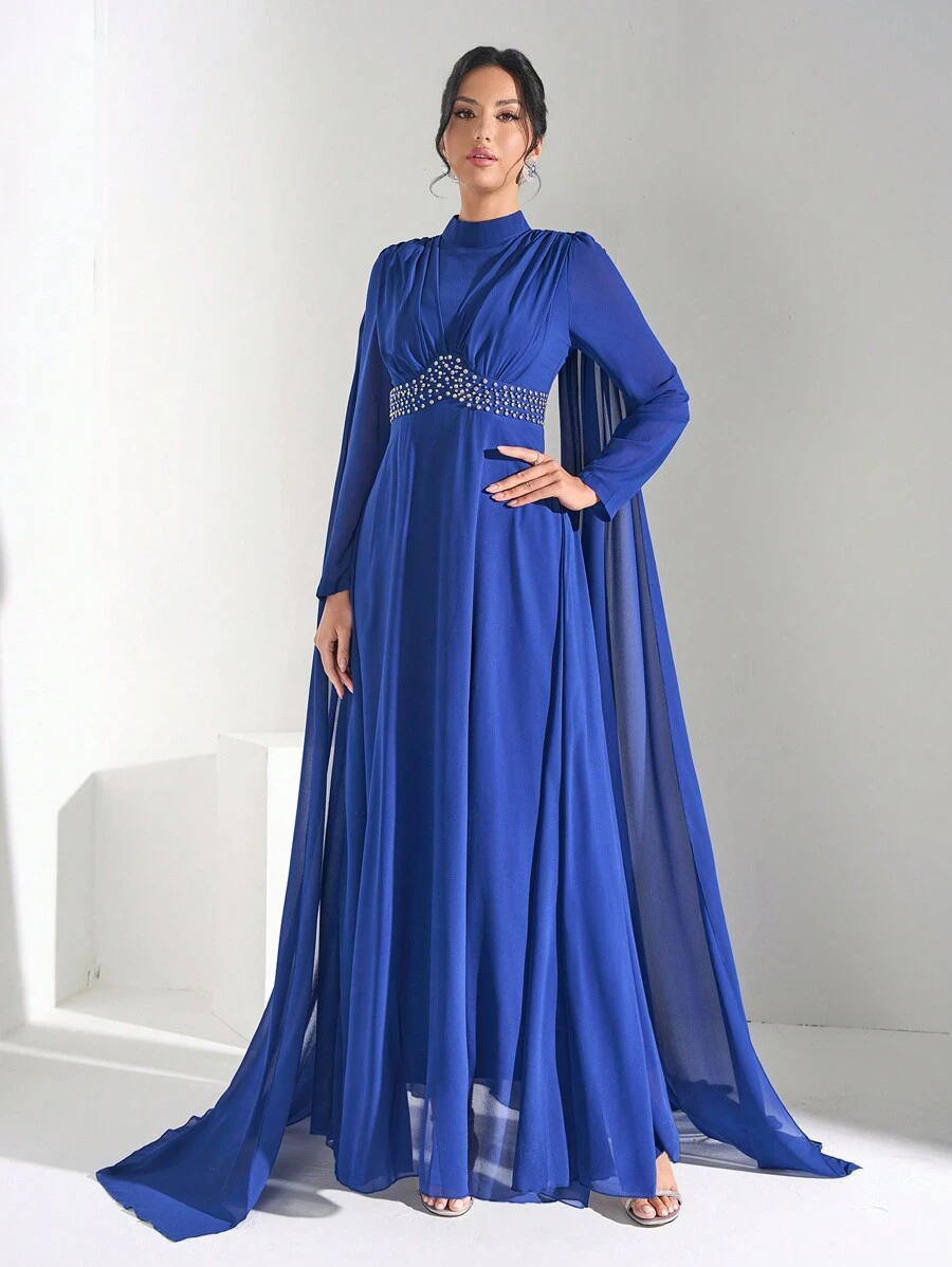 SHEIN Belle Robe de soirée de luxe, robe pour invités de mariage, robe de banquet avec ornement ...