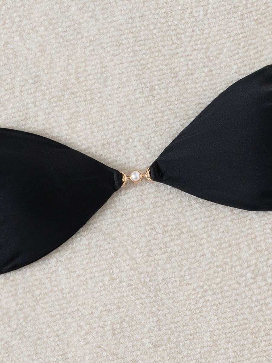 Swim Chiccia Summer Women's Sexy Alluring Black Spaghetti Strap Beach ...