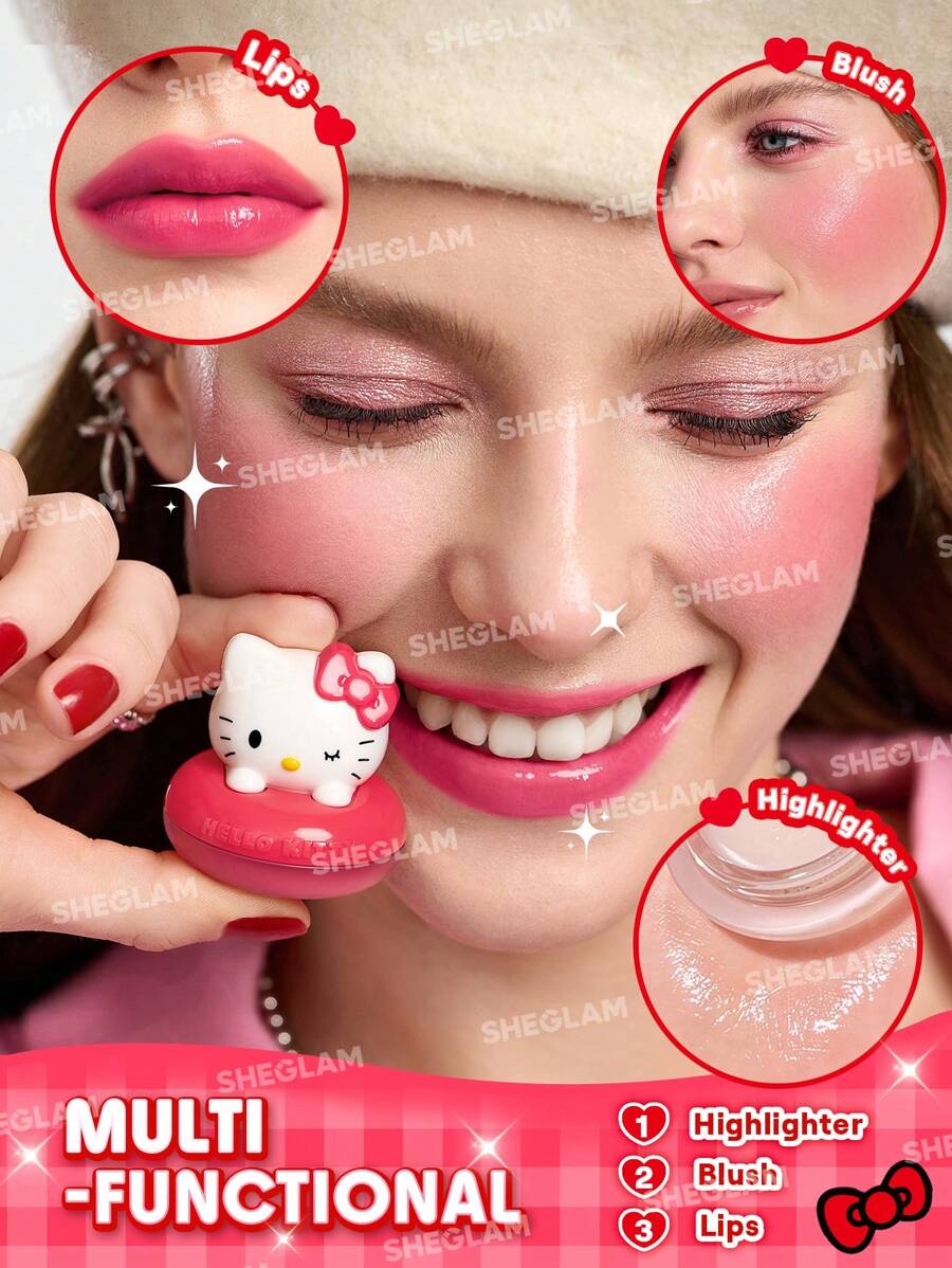 Hello Kitty｜SHEGLAM True Love Dewy Multi-Use Balm-Paw Print for Sale ...